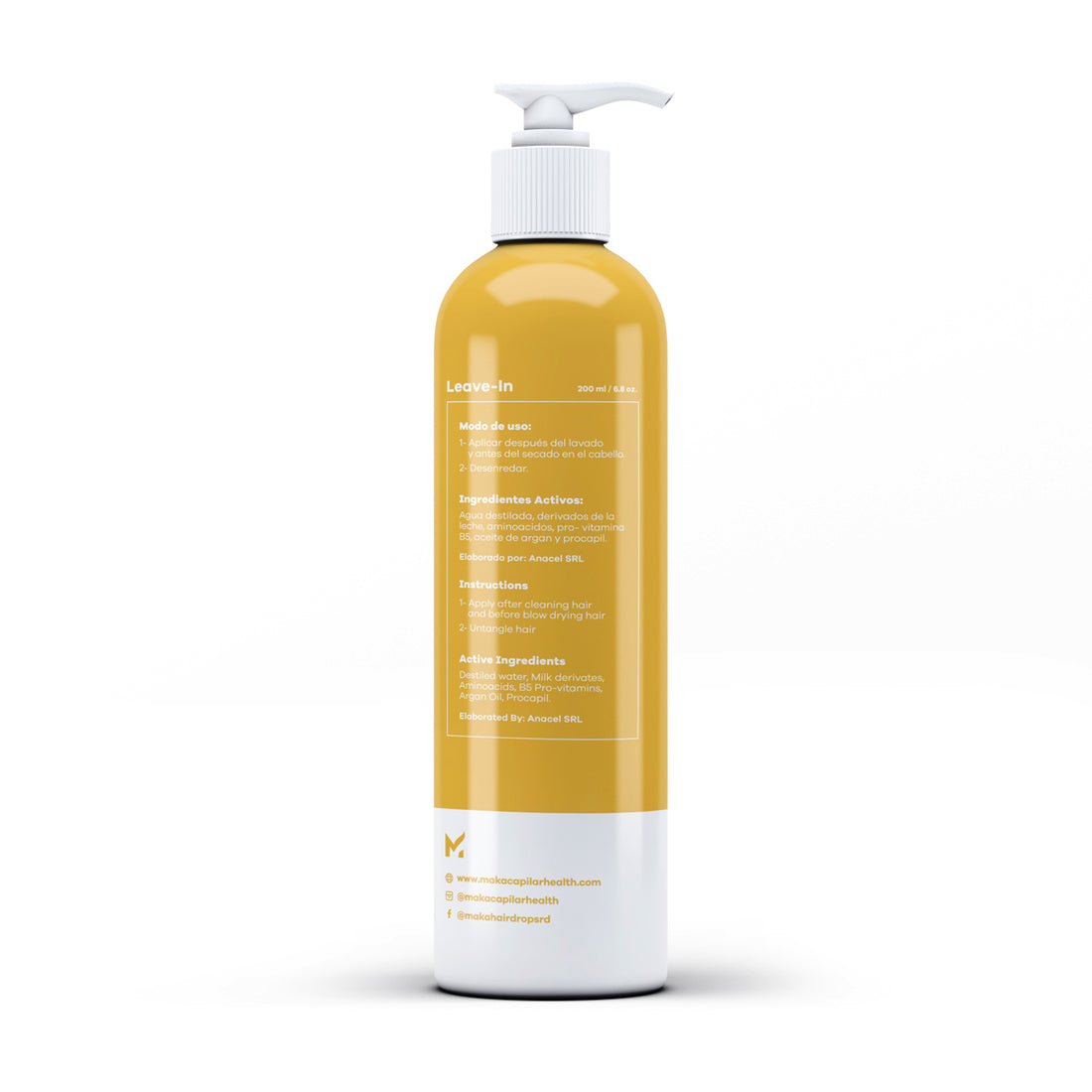 Leave-In Control Grasa con Protector Térmico, 6.8 Oz.